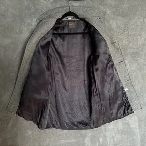 Pendleton | Jackets & Coats | Vintage Pendleton 0 Wool Gray Pea Coat ...